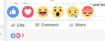 Both Facebook and Twitter unveil new reaction features